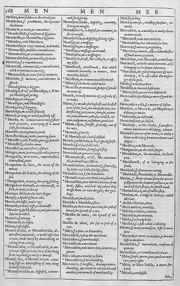 EMS | Minsheu Dictionary