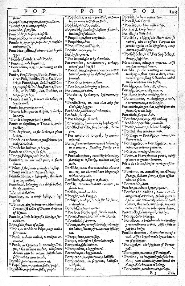 EMS | Minsheu Dictionary