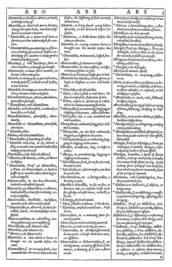 EMS | Minsheu Dictionary